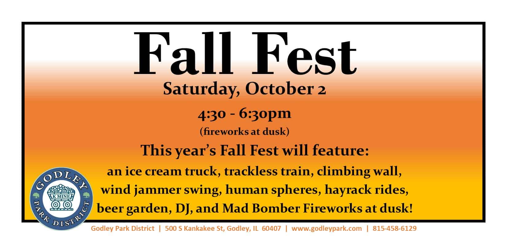 Fall Fest 2021 Web – Godley Park District