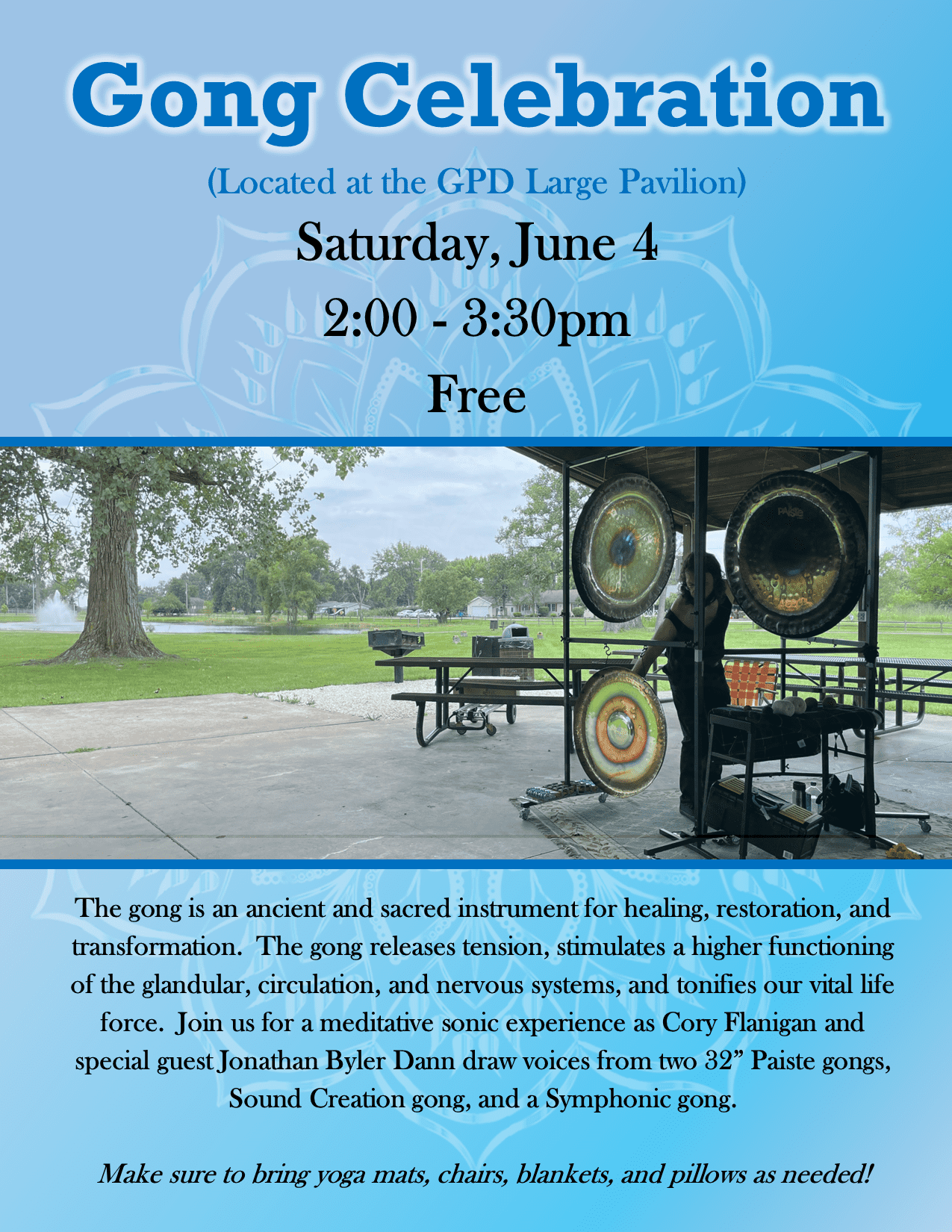 Gong Celebration June 2022 – Godley Park District